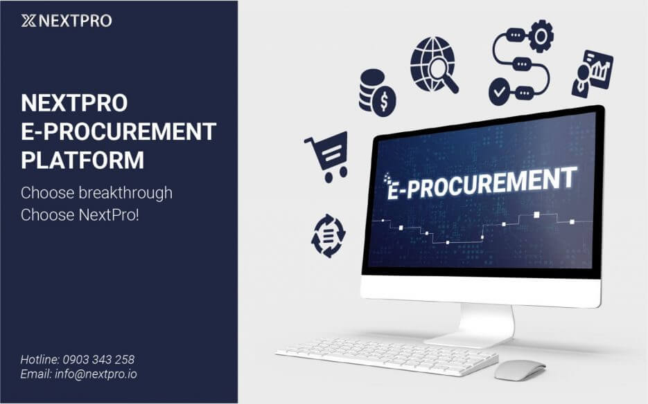 Dự án website giới thiệu công ty đấu thầu trực tuyến - NextPro.io