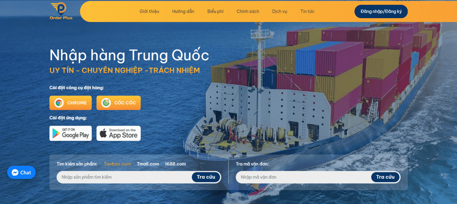 Dự án nhập hàng Trung Quốc - Order Plus