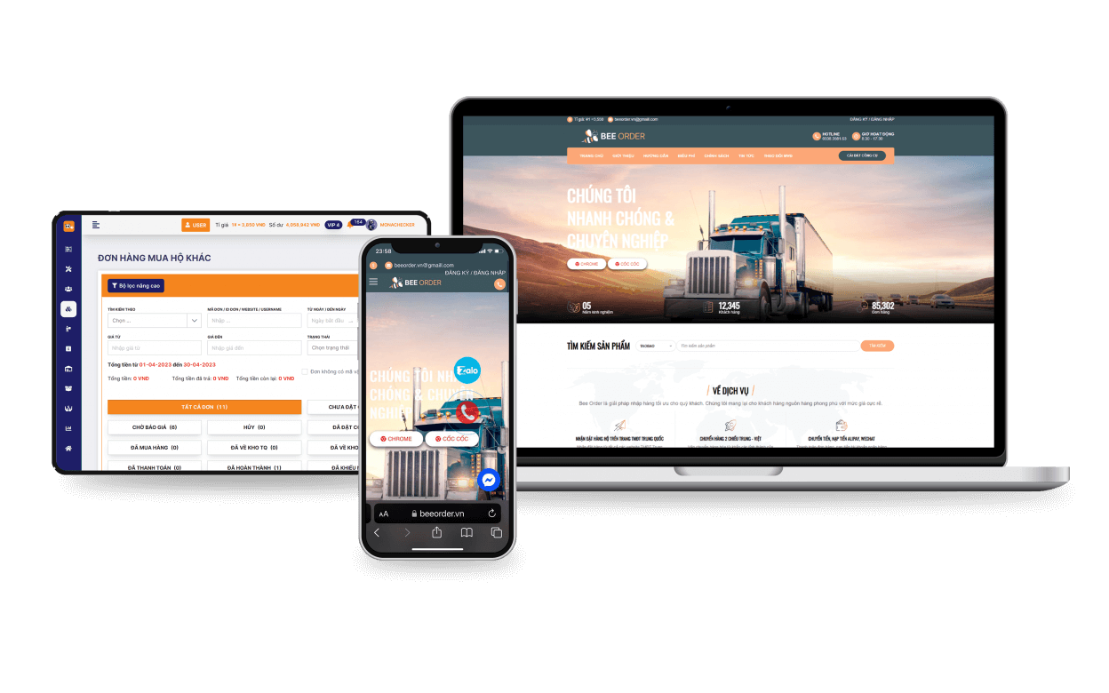 Dự Án Nhập Hàng Trung Quốc Bee Order