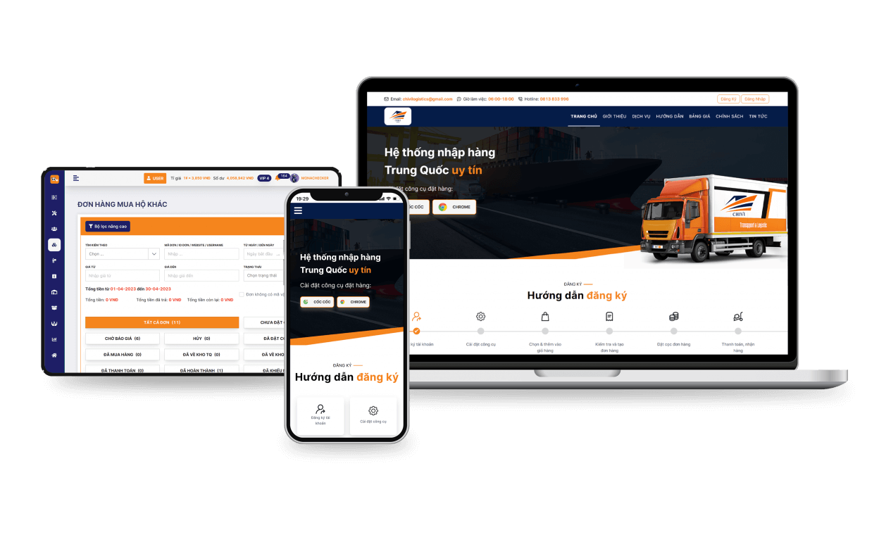 Dự án Nhập hàng Trung Quốc - CHIVI LOGISTICS
