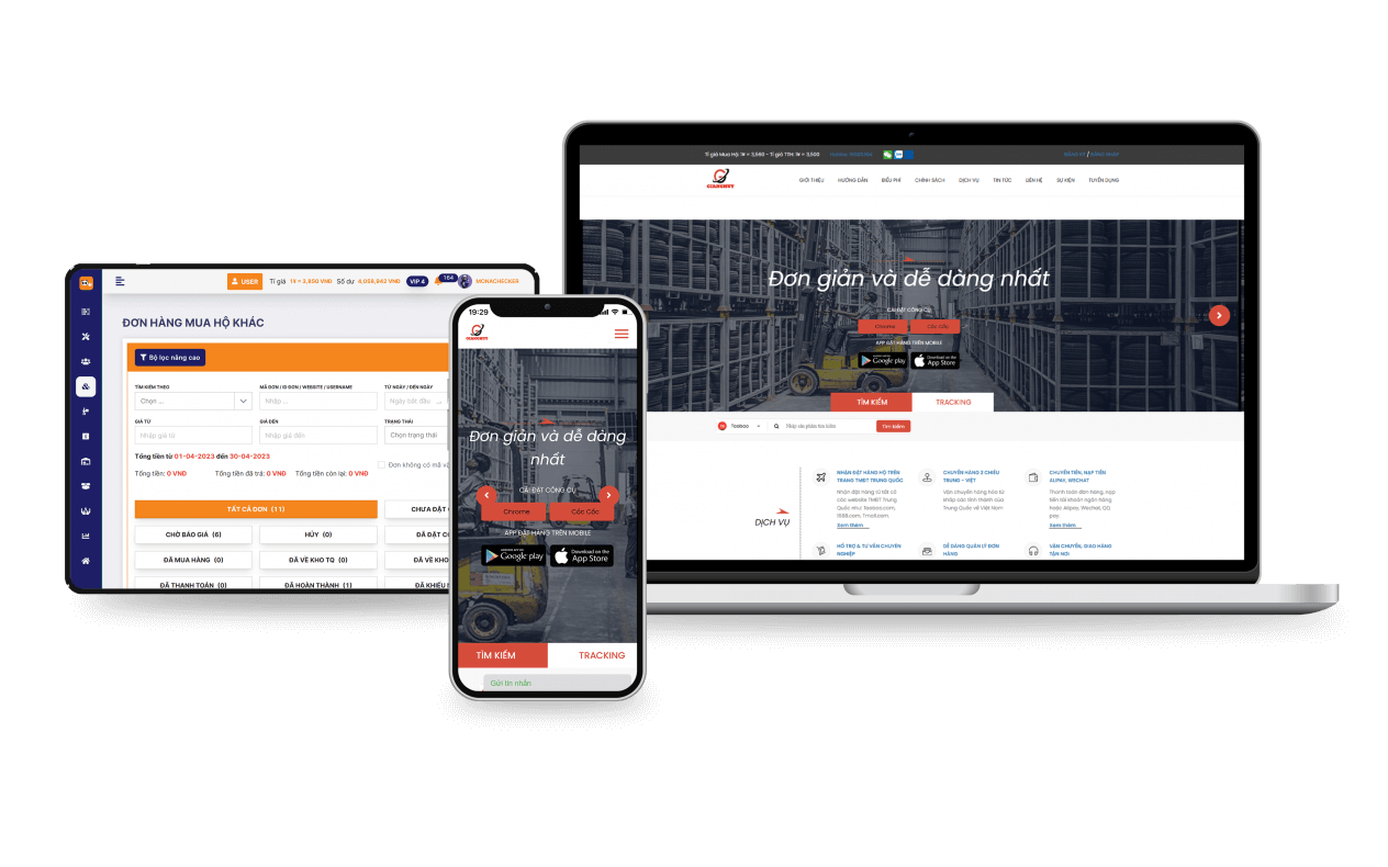 Dự án Nhập Hàng Trung Quốc - Giang Huy Logistics