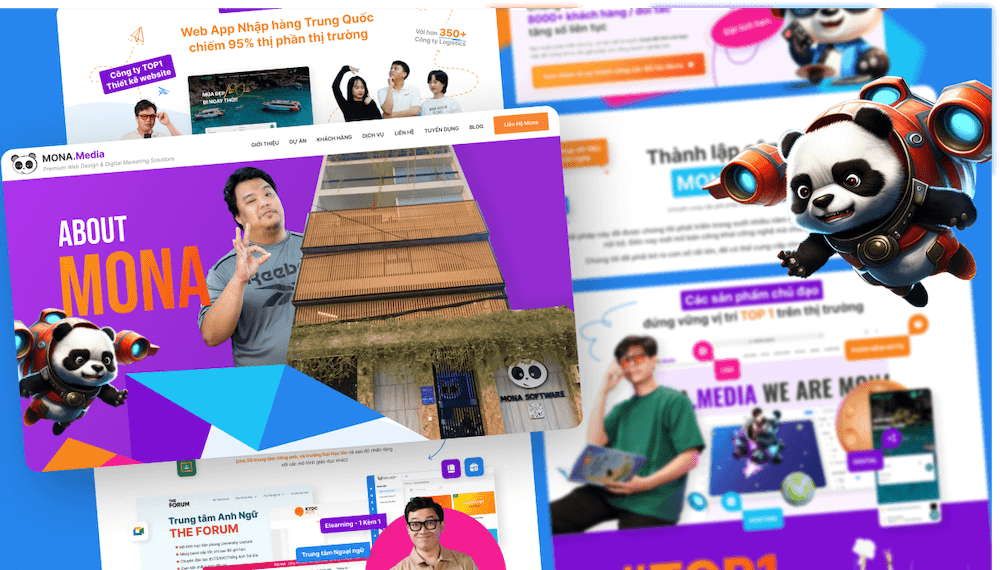 Giới Thiệu MONA Media - Giải Pháp Website Và Marketing Toàn Diện