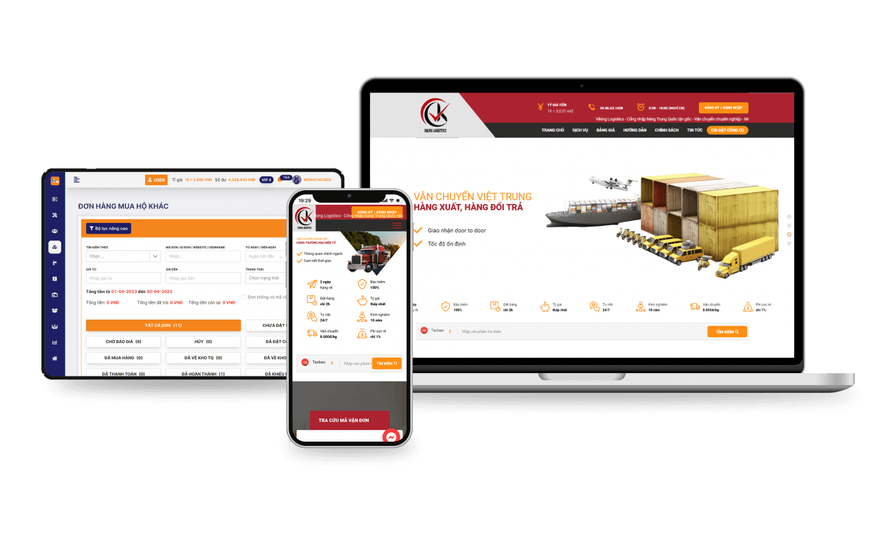 Dự án Nhập hàng Trung Quốc - Viking Logistics