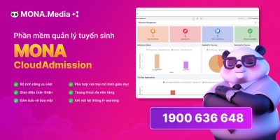 Top 10 phần mềm quản lý tuyển sinh trường học, trung tâm