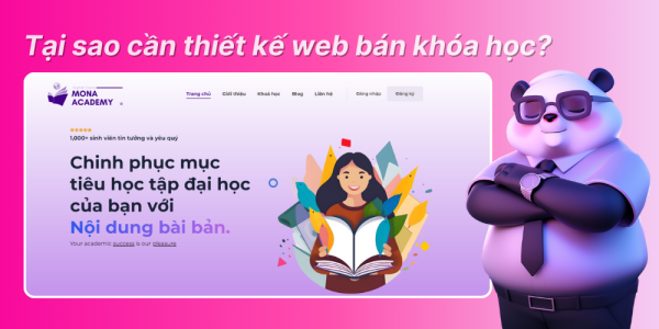 Thiết Kế Website Học Trực Tuyến, Elearning, Bán Khóa Học Online