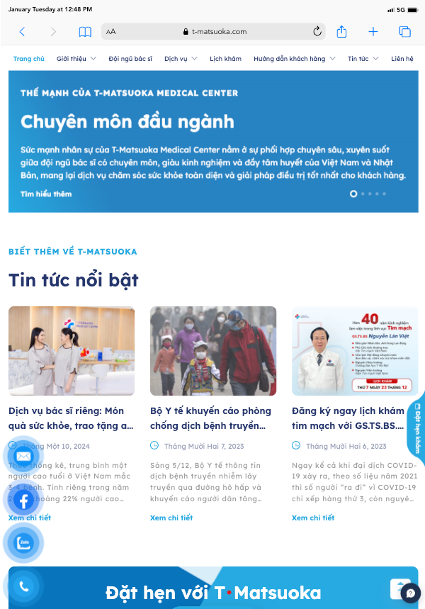 T Matsuoka - Hệ thống y tế tiêu chuẩn Nhật Bản