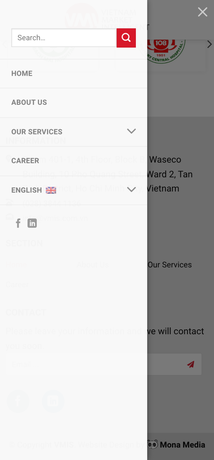 VMIS CO - Công ty thông tin và dịch vụ thị trường Việt Nam thành lập từ 2006