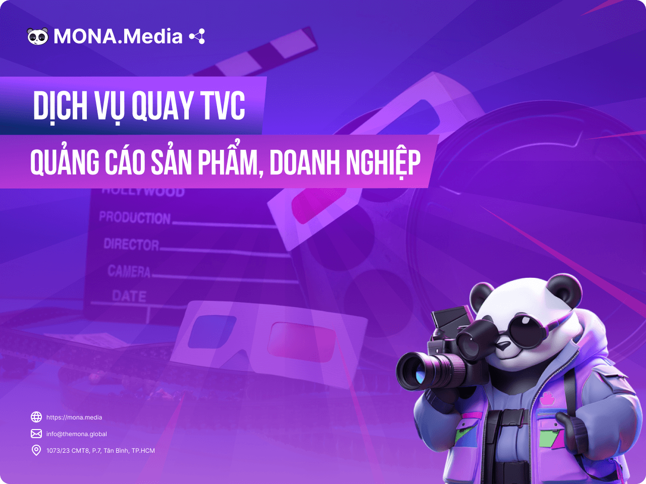 Dịch vụ quay TVC quảng cáo, sản xuất TVC chuyên nghiệp